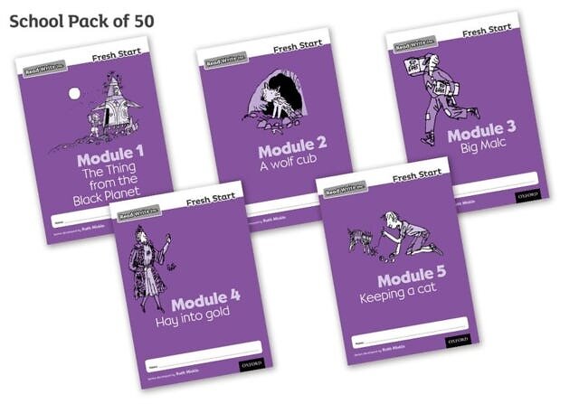 Read Write Inc. Fresh Start: Modules 1-5 School Pack of 50 (häftad, eng ...