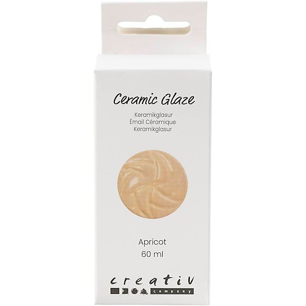 Creativ Company Keramisk Glasyr Apricot 60ml, från 99 kr i butiker på ...
