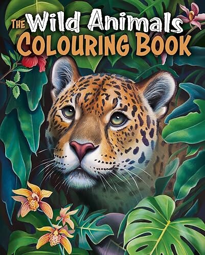 The Wild Animals Colouring Book, från 106 kr i butiker på Prisjakt