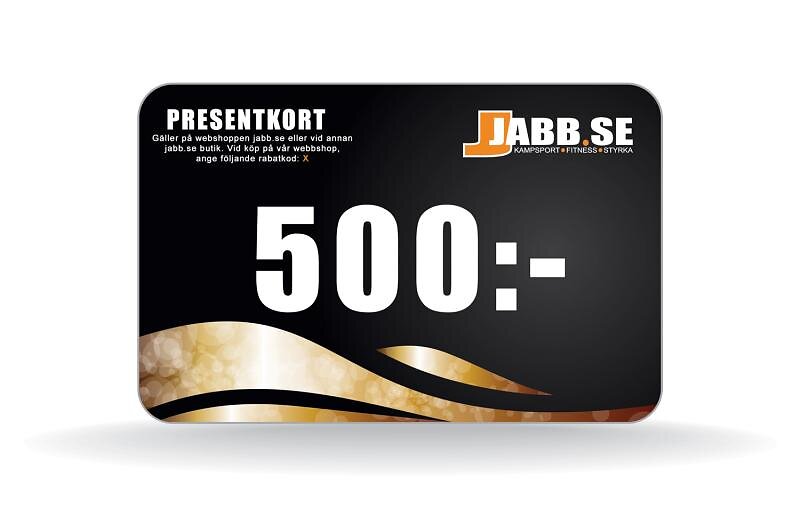 Jabb.se Presentkort 5000 SEK, Från 5 000 kr