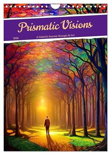 Calvendo Prismatic Visions Väggkalender 2026 A4 - Hitta bästa pris på ...