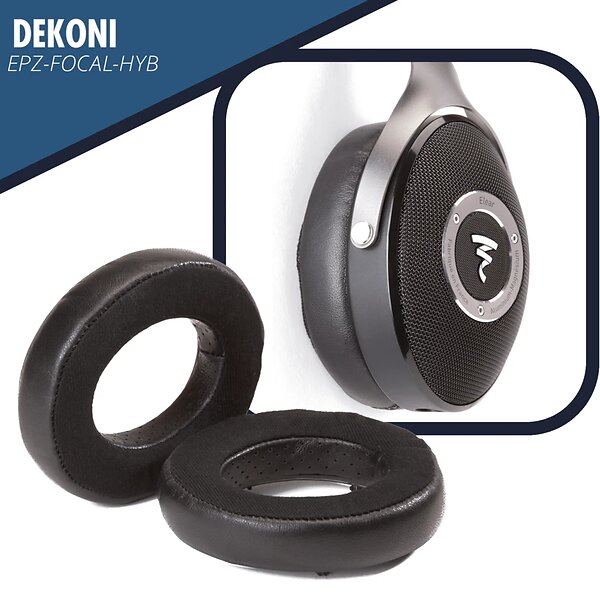 Dekoni Audio Focal Elite Hybrid Öronkuddar, från 1 187 kr i butiker på ...