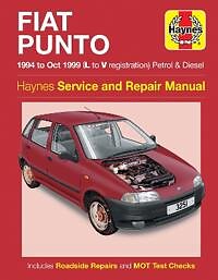 Fiat Punto Petrol & Diesel (94 Oct 99) L To V, Från 352 kr