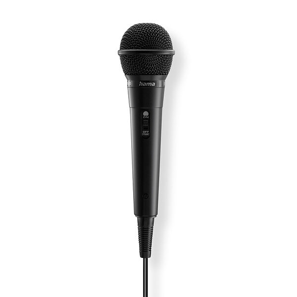 Hama Dynamic Microphone Mono Svart - Sammenlign priser hos Prisjakt