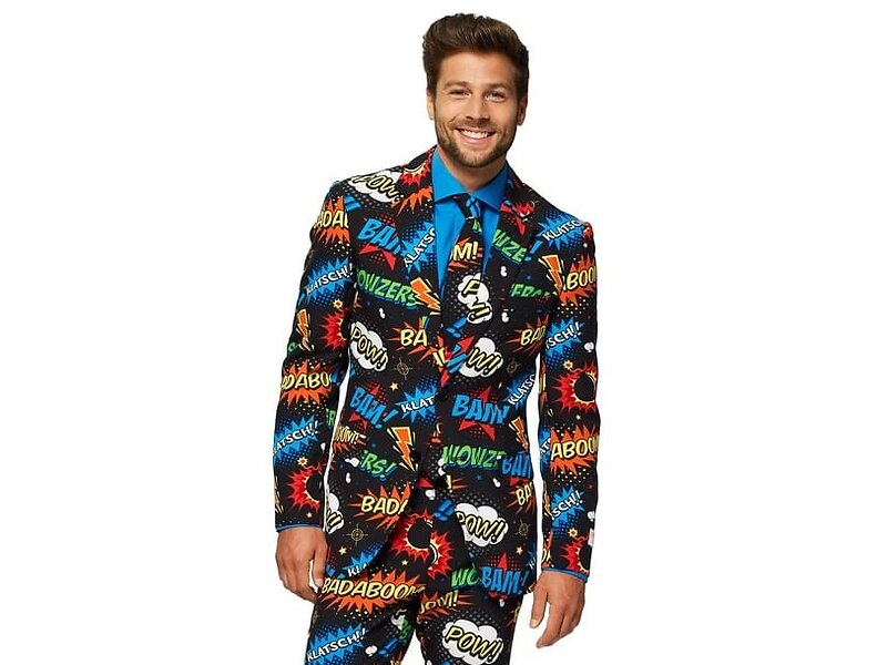 OppoSuits 8718719273111 Badaboom Kostyme - Sammenlign priser hos Prisjakt