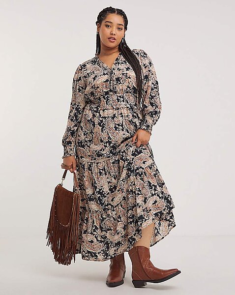 Joe Browns Victorias Paisley Maxi Dress Best Price | Compare deals at ...