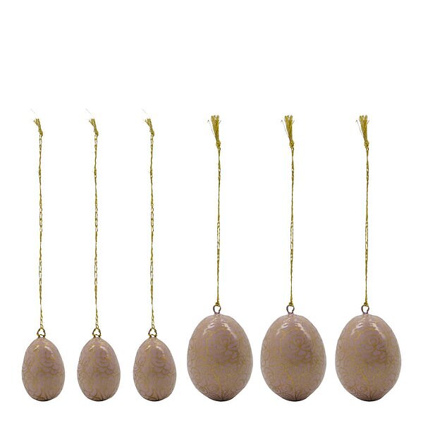 House Doctor 900001238 Easter Egg in Wood 6pcs - Price from £24.35