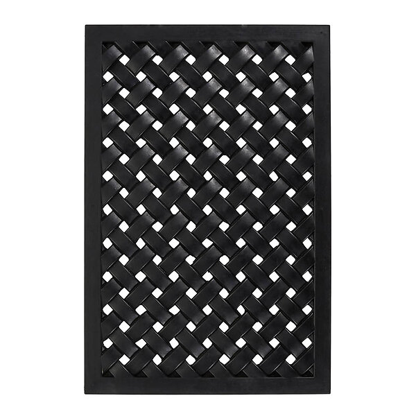House Doctor Braid Dørmatte 60x40cm Svart - Sammenlign priser hos Prisjakt