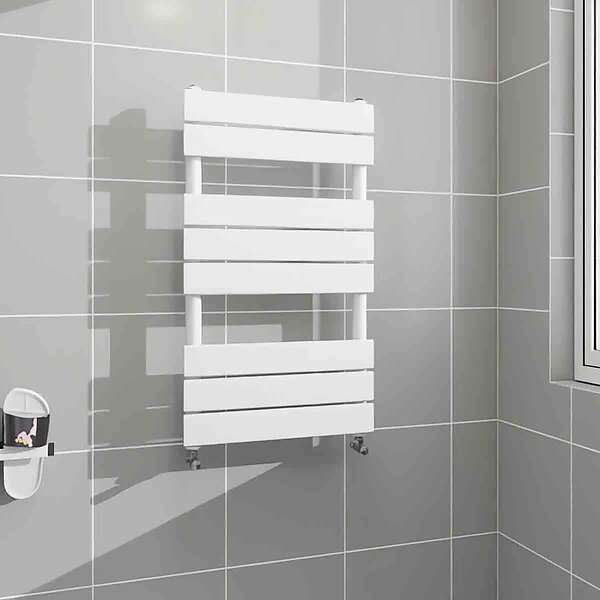 Aica Bathrooms Flat Panel 450x800mm (White) - Price from £48.99
