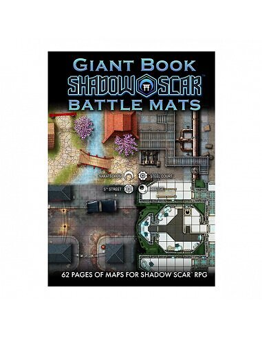 Giant Book of Shadow Scar Battle Mats - Price from £37.7