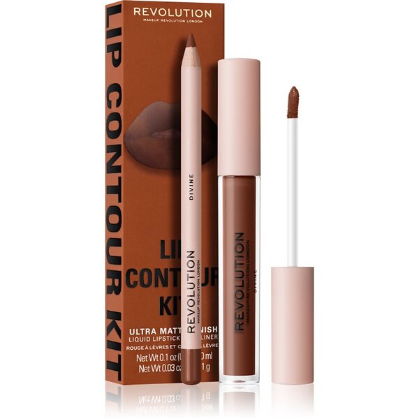 Revolution Lip Contour Kit Set Skugga D, Från 88 kr