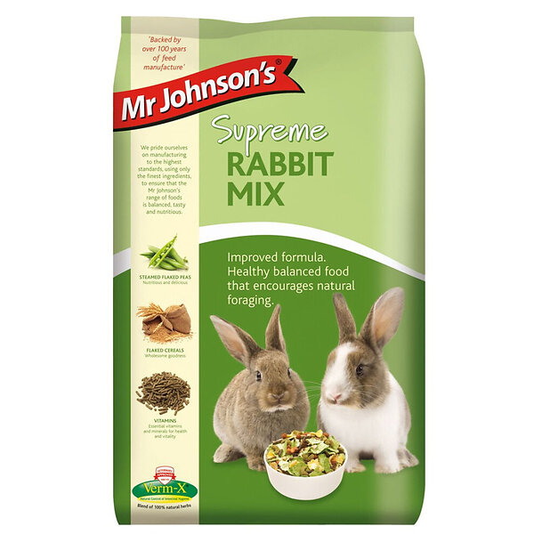 Mr. Johnson Mr.J Supreme Rabbit mix (2,25kg) - Price from £6.39