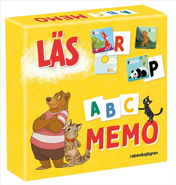 Rabén & Sjögren Abc-memo Kort 58-Card, Från 129 kr