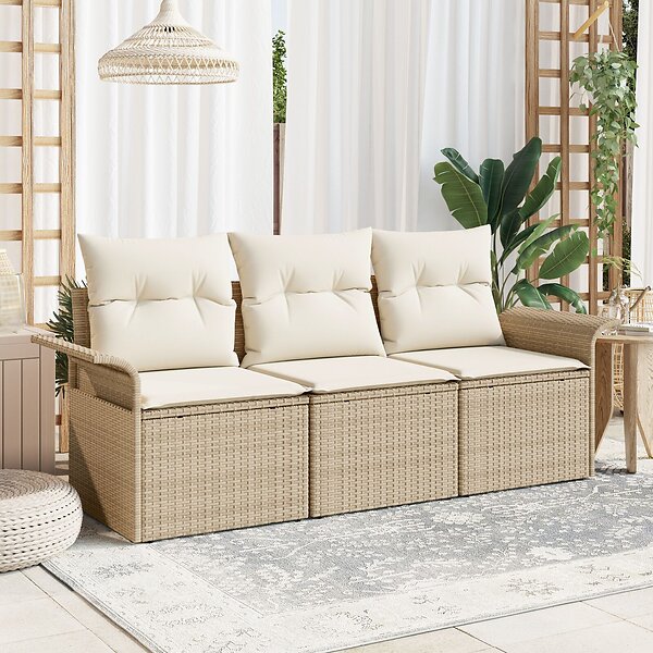 vidaXL Sofagruppe 3 Deler 3345221 - Sammenlign priser hos Prisjakt