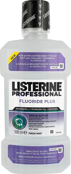 Listerine Professional Fluoride Plus Munskölj 500ml - Hitta bästa pris ...