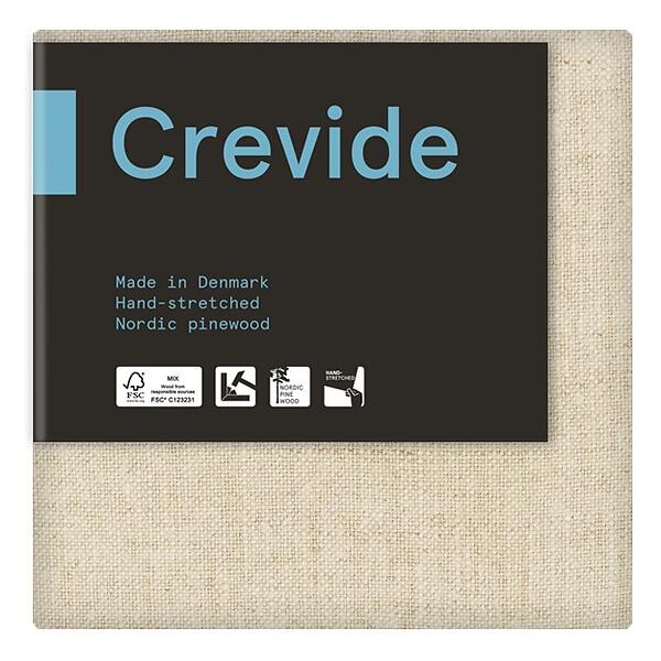 Crevide Linne/Natur Lerret 20x20cm - Sammenlign priser hos Prisjakt