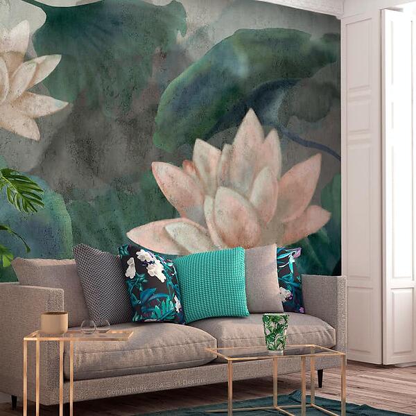 Arkiio Fototapet Lilac Pond 300x210, Från 1 219 kr