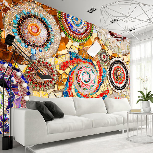 Arkiio Fototapet Moroccan Mosaic 300x210, Från 1 219 kr