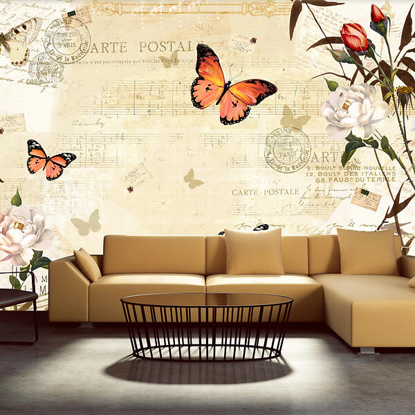 Arkiio Fototapet Melodies Of Butterflies of butterflies 300x210, Från 1 ...