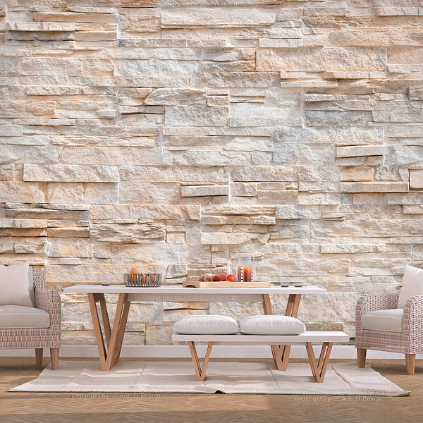 Arkiio Fototapet Stony Gracefulness 300x210, Från 1 219 kr