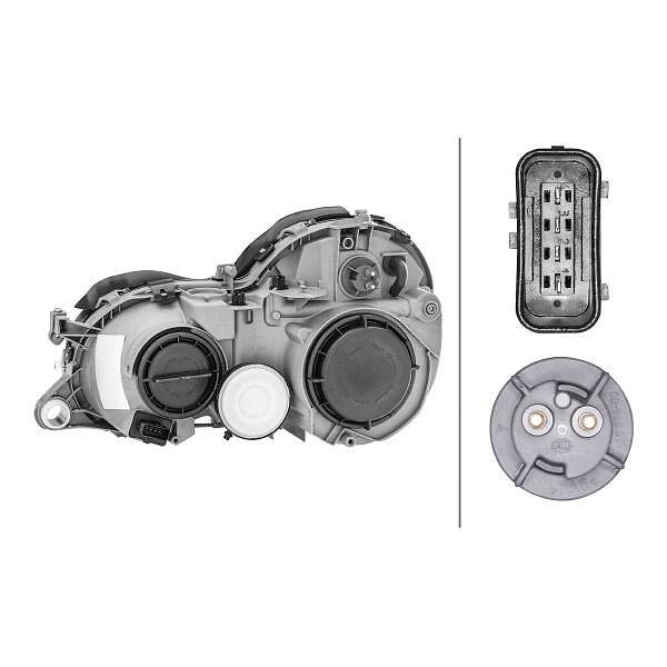 Hella Huvudstrålkastare 1D9 007 450-141, Från 2 959 kr