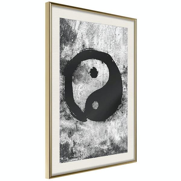 Artgeist Poster Affisch Yin And Yang [Poster] 20x30 A3-DRBPRP0618s_zr ...
