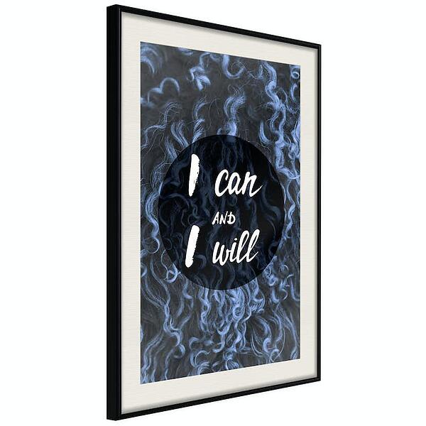 Artgeist Poster Affisch I Can and Will [Poster] 40x60 A3-DRBPRP0779l_cr ...