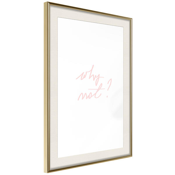 Artgeist Poster Affisch Why Not? [Poster] 30x45 A3-DRBPRP1139m_zr_pp ...