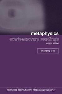 Michael Loux: Metaphysics: Contemporary Readings - Sammenlign priser ...