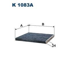 Filtron Kupéfilter K 1083A - Sammenlign priser hos Prisjakt