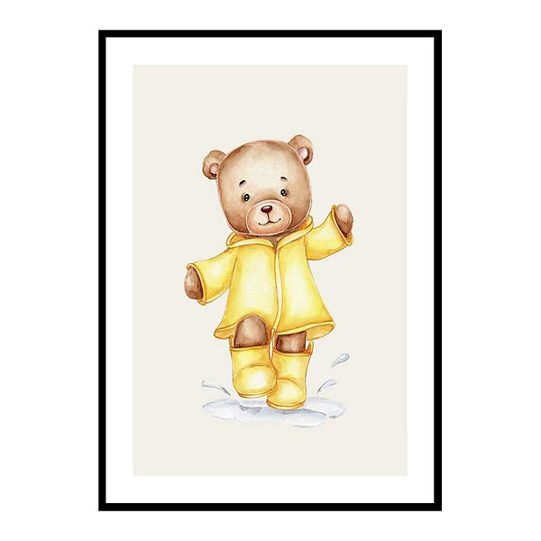 Gallerix Poster Raincoat Teddy 4150-30x40 - Hitta bästa pris på Prisjakt